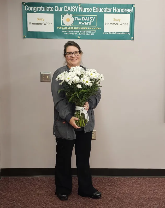 Walking in her shoes: One Nurse's approach to teaching and leading in the field | University of ...